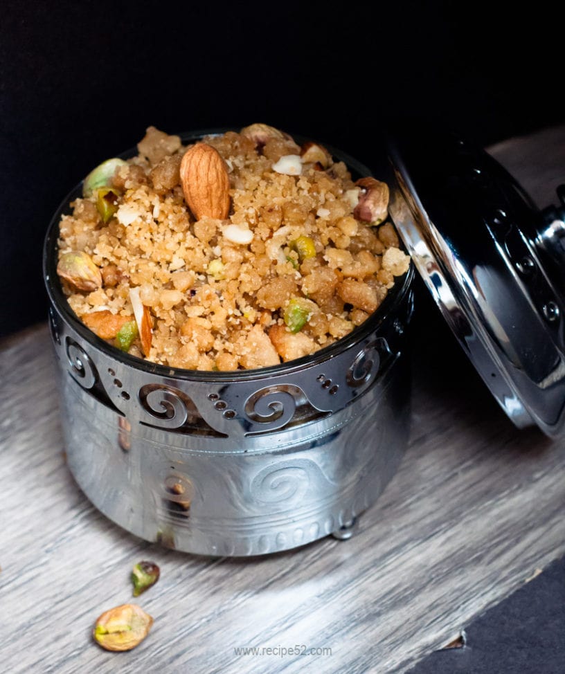 Malida Recipe﻿|Whole wheat Afghan dessert - Recipe52.com