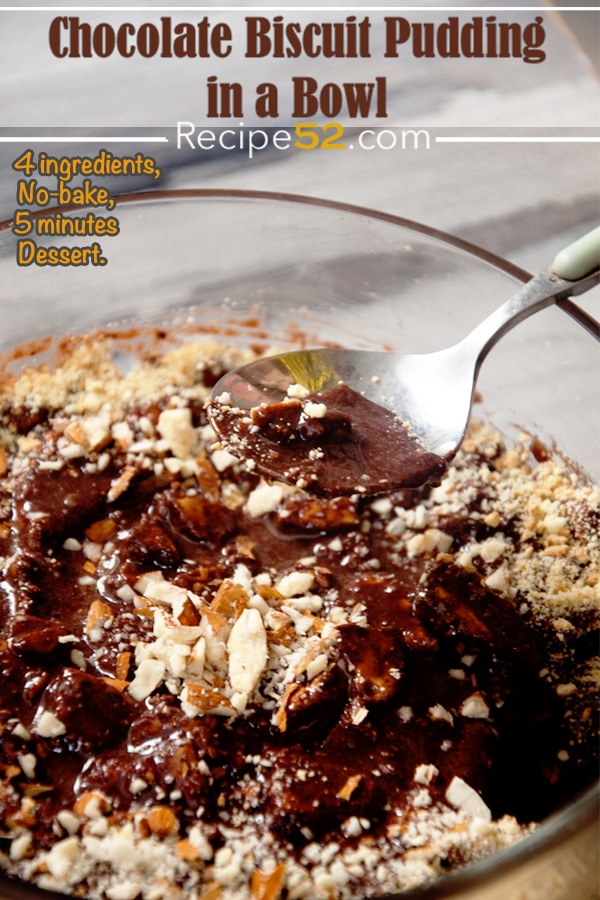 Chocolate Biscuit Pudding - Recipe52.com