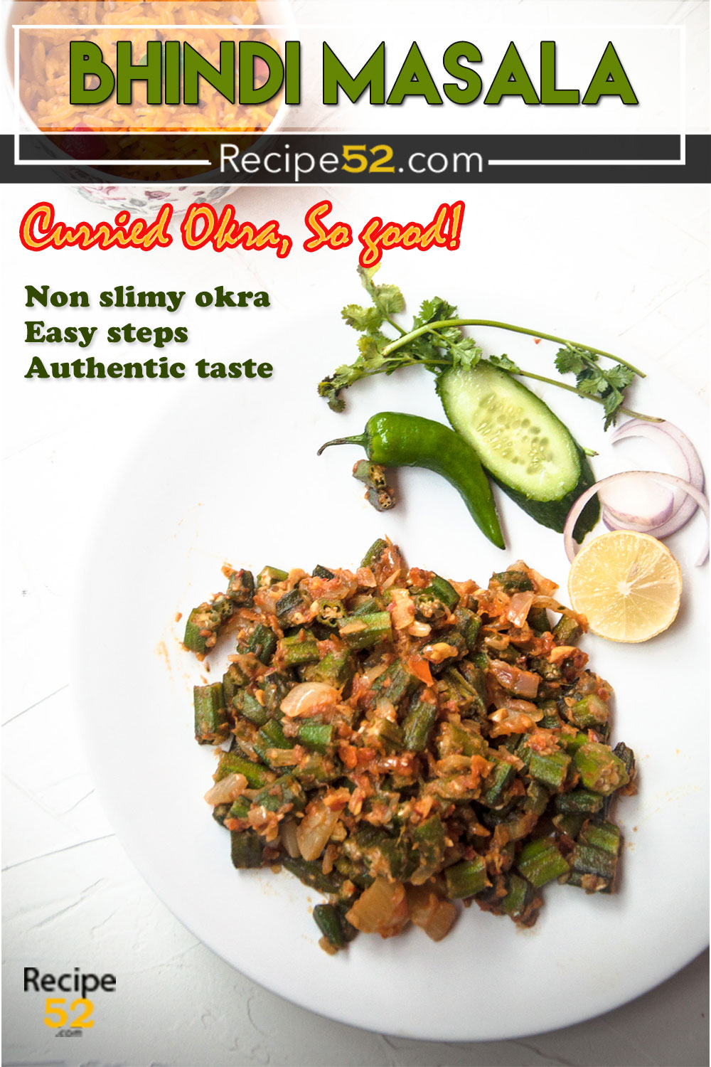 Bhindi Recipe (Pakistani) - Recipe52.com