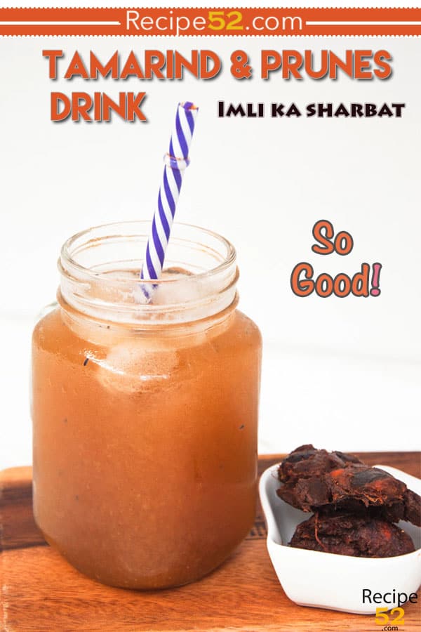 Imli Aloo Bukharay Ka Sharbat | Summer Drink - Recipe52.com