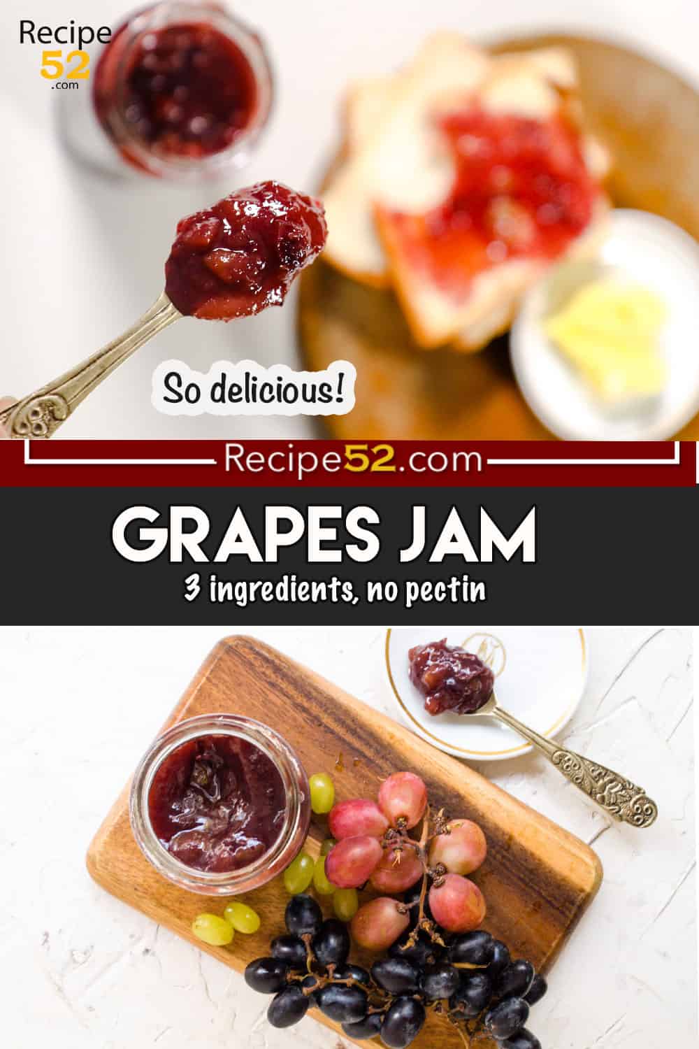 Grape Jam - Recipe52.com