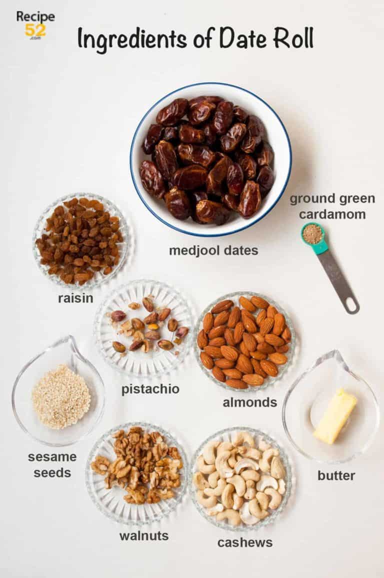 Date Roll - Recipe52.com