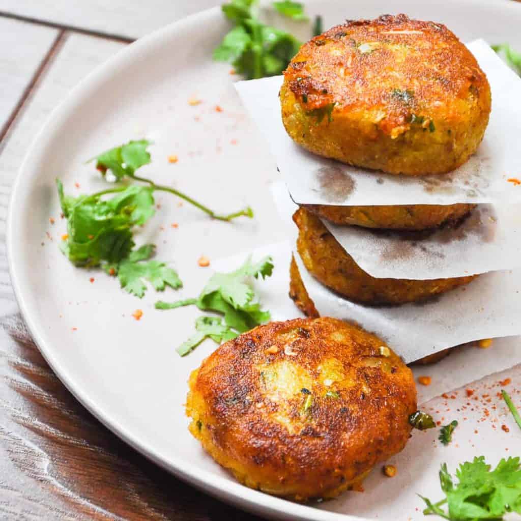 Aloo Keema Patties / Cutlets - Recipe52.com