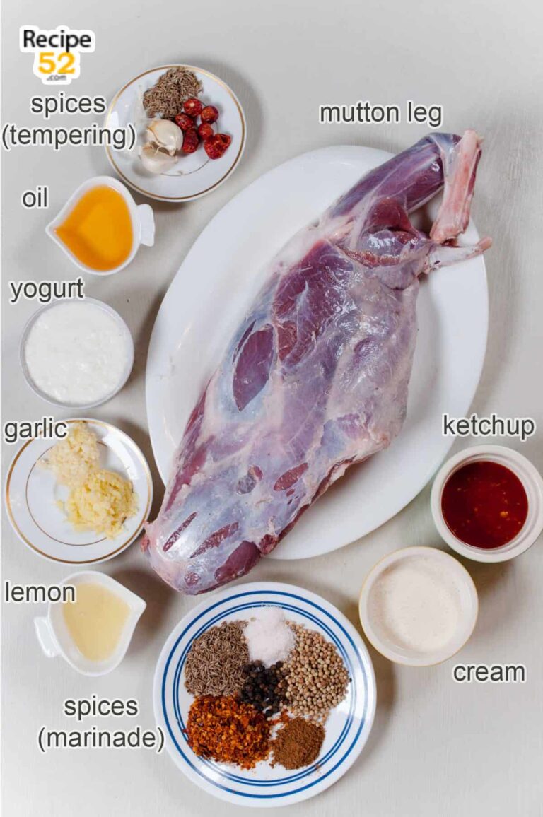 Mutton Leg Roast (Raan) - Recipe52.com