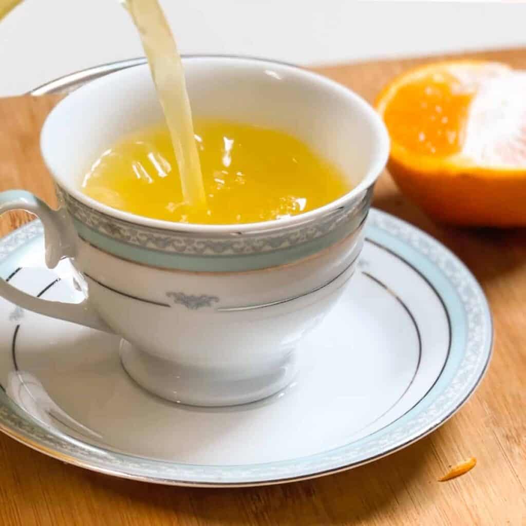 Orange Peel Tea - Recipe52.com
