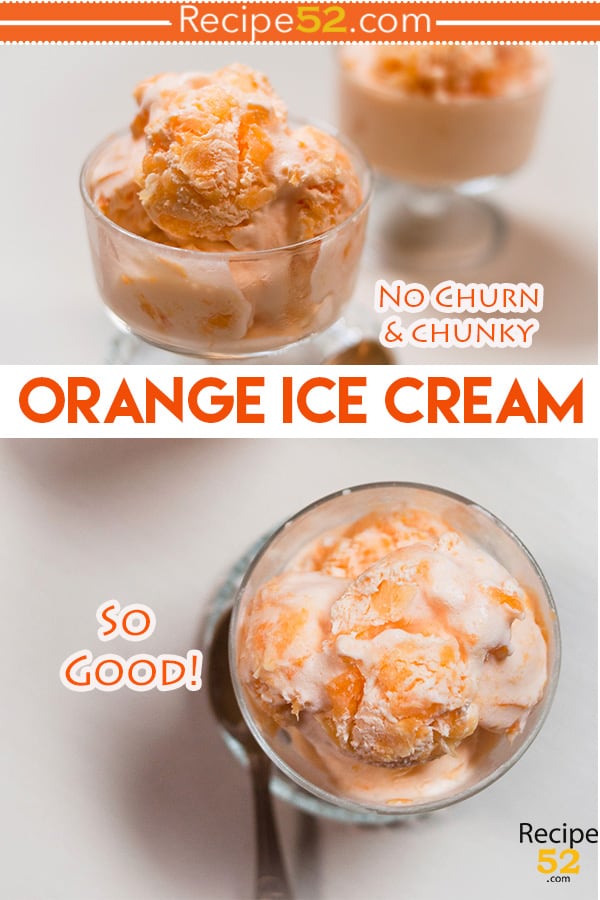 Orange Ice Cream - Recipe52.com
